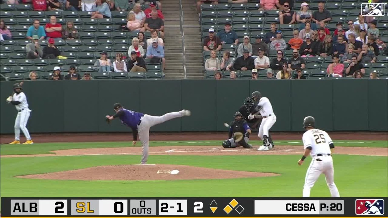 Jordyn Adams' three-run home run | 06/02/2023 | Bees