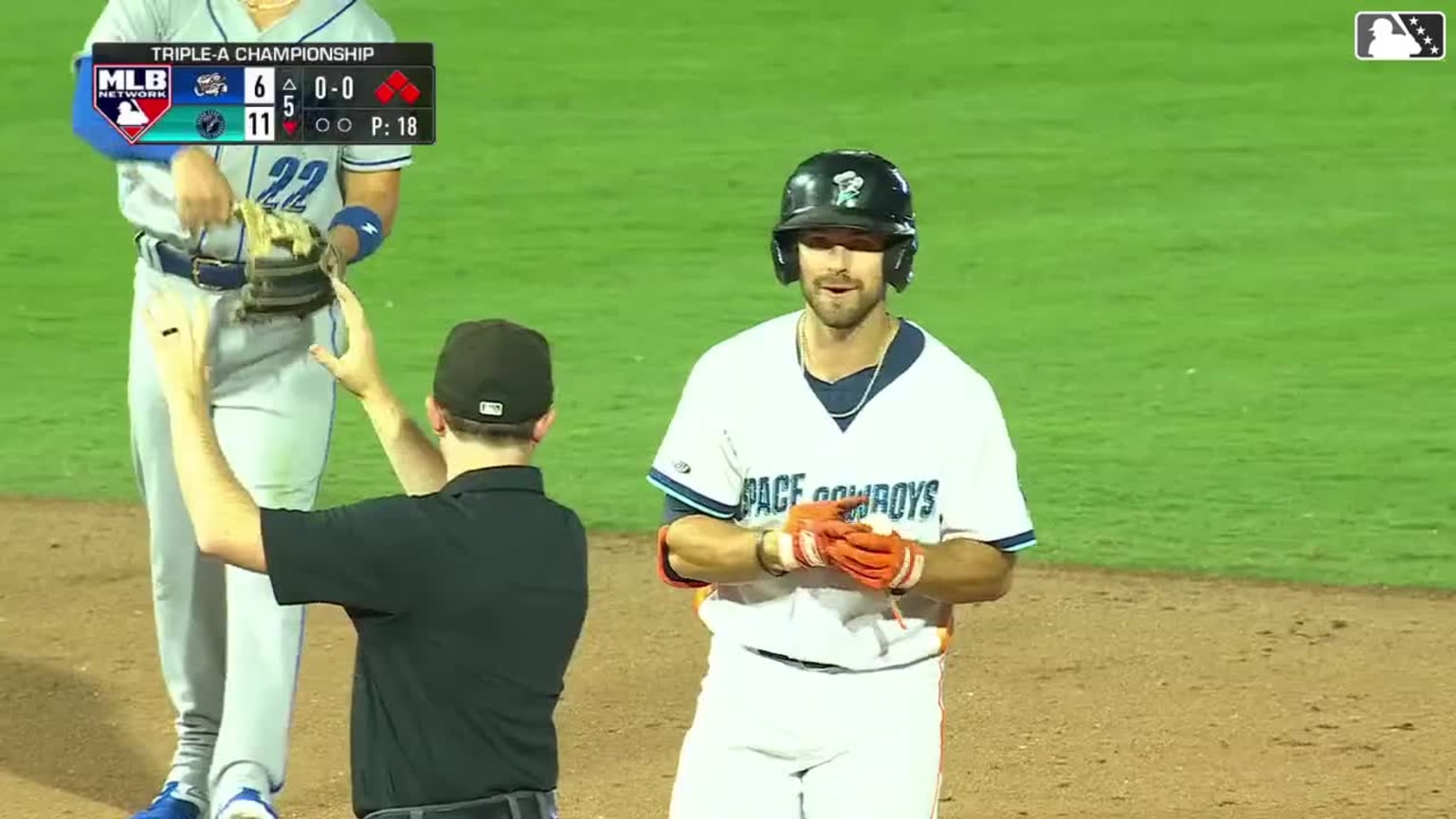 Cooper Hummel's RBI double | 09/29/2024 | Space Cowboys