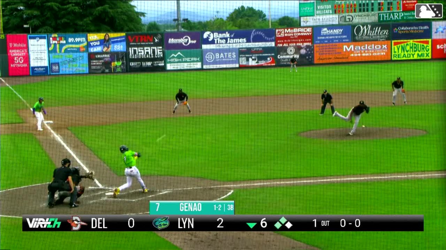 Angel Genao's three-run home run | 05/17/2024 | MiLB.com