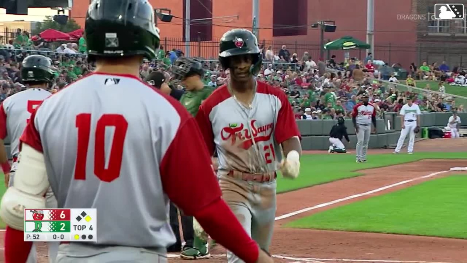 Homer Bush Jr. 's fourth homer | 07/28/2024 | TinCaps