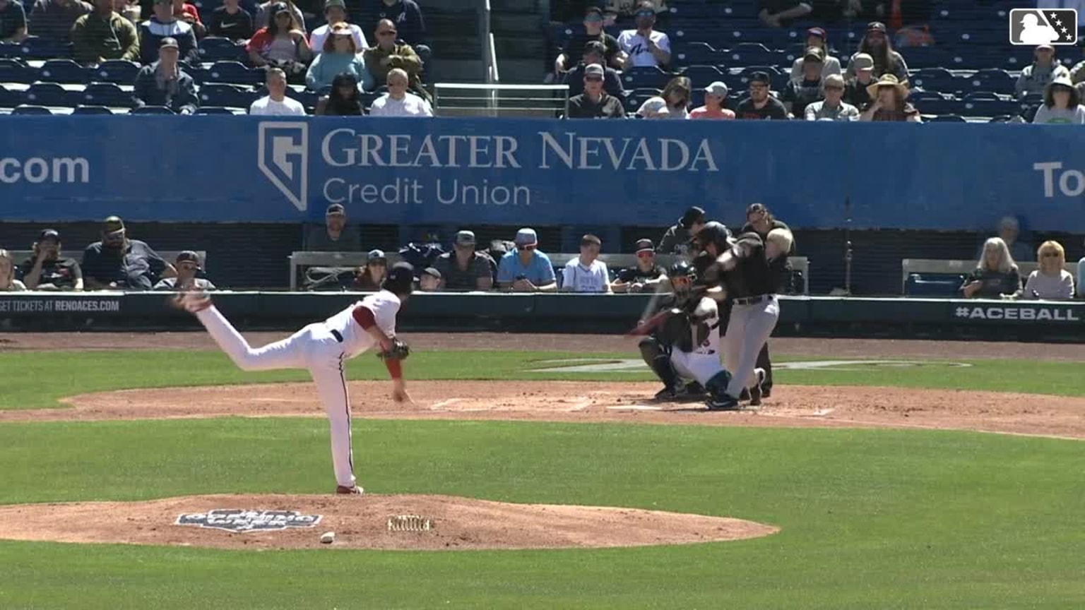 Jakson Reetz's 456-ft home run | 04/02/2024 | River Cats