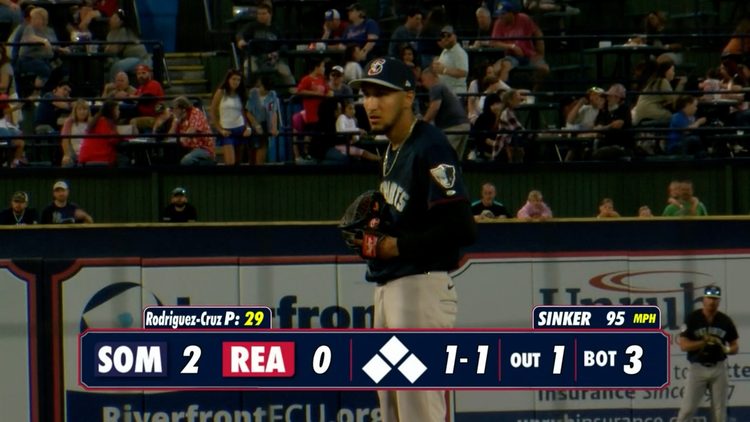 Elmer Rodriguez-Cruz K's seven in five innings | 09/14/2025 | Patriots