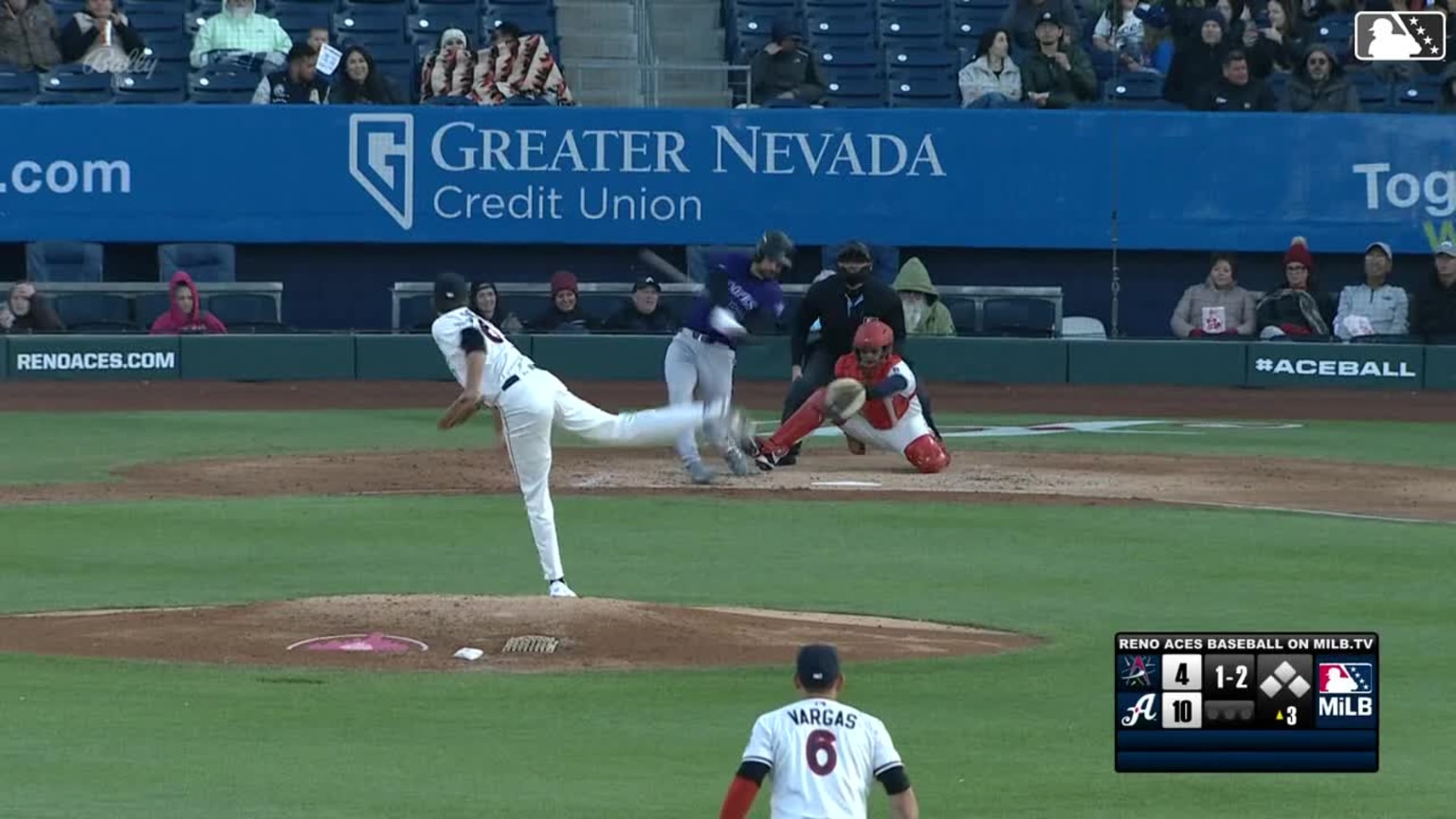 Sam Hilliard's record breaking homer | 04/26/2025 | Isotopes