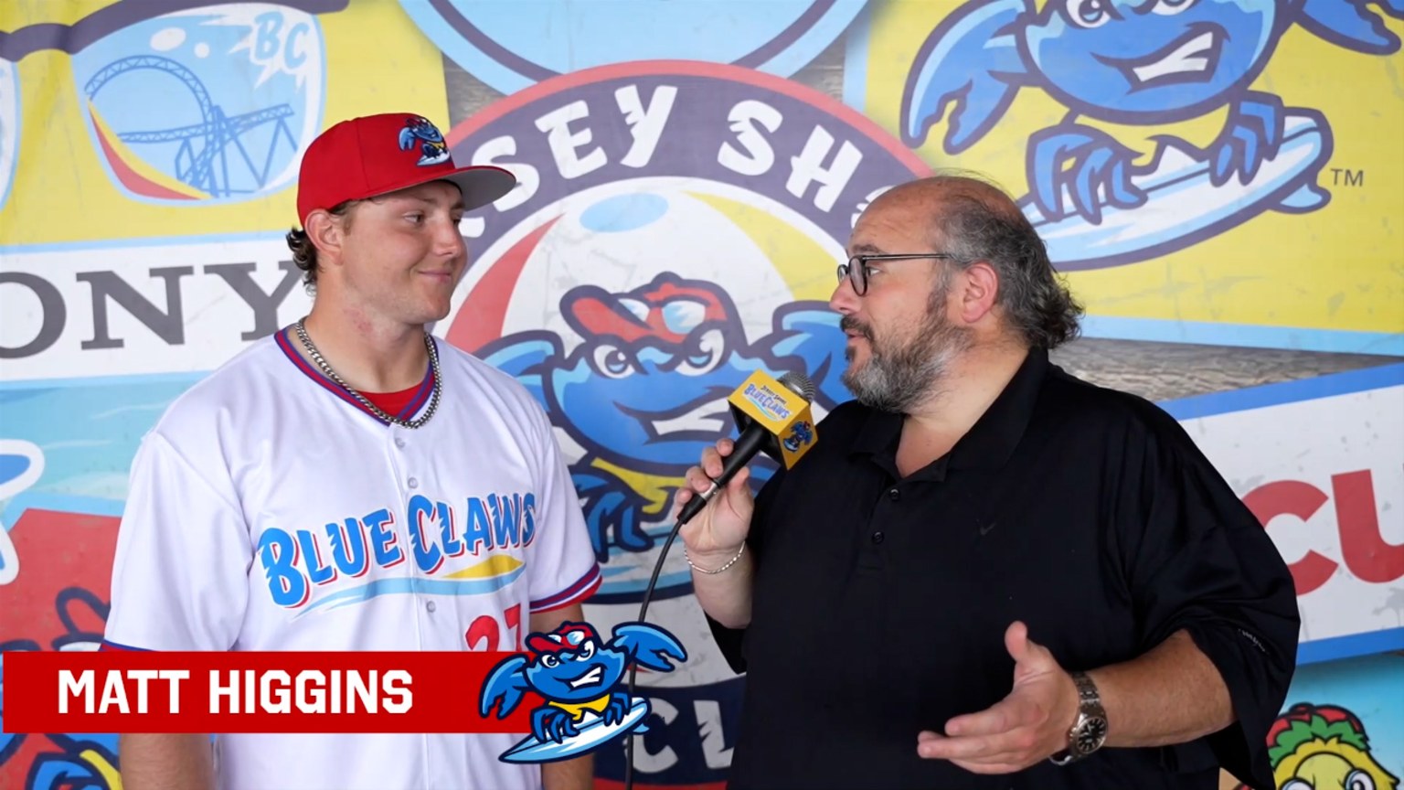 Meet Newest BlueClaw Matt Higgins | 05/09/2025 | BlueClaws