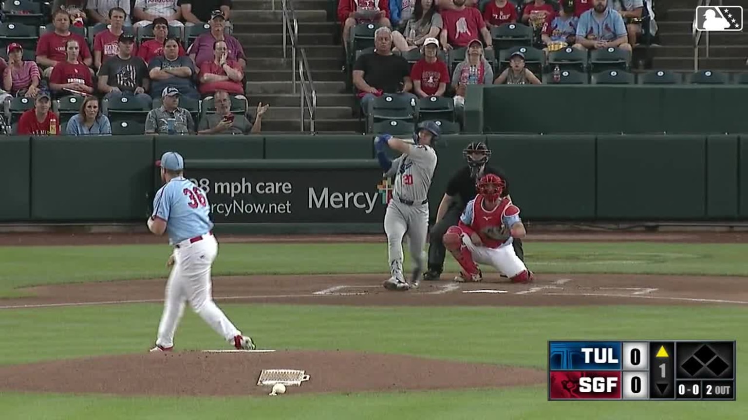 Dalton Rushing's solo homer | 05/27/2024 | MiLB.com