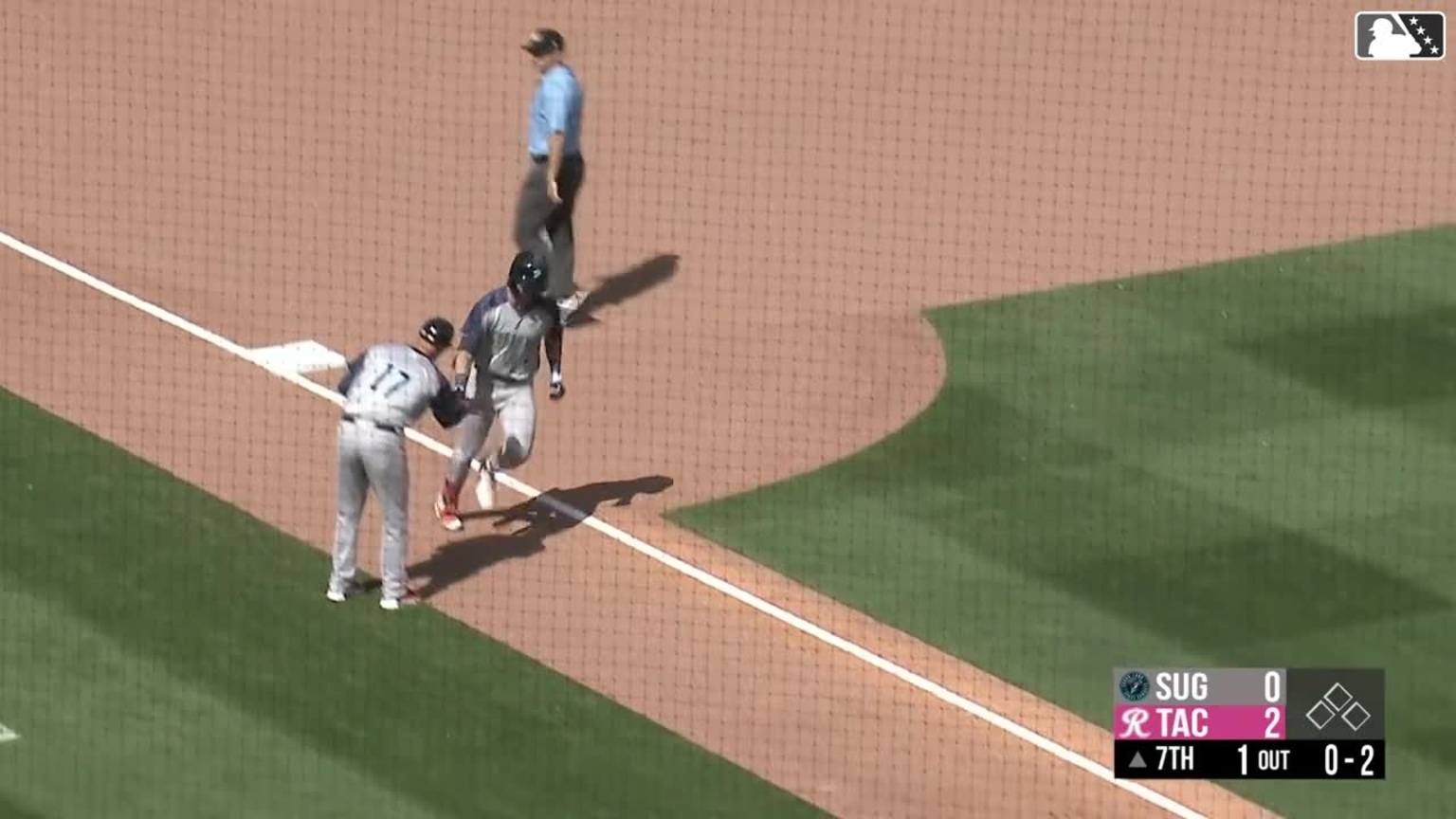 Jacob Melton's solo home run | 08/18/2024 | Space Cowboys