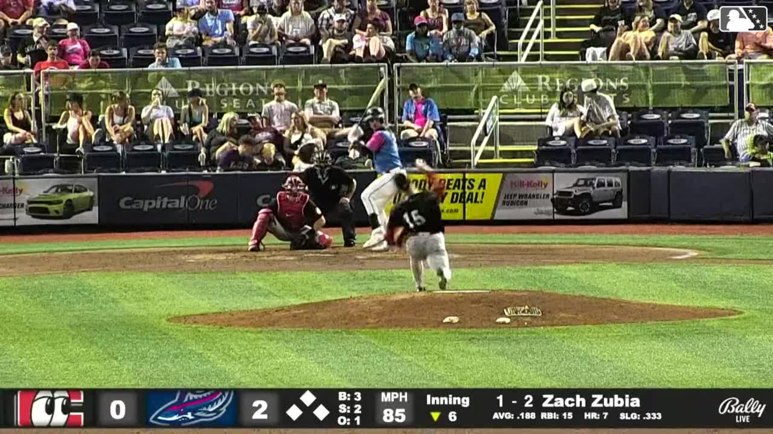 Thomas Farr's eighth K | 06/21/2024 | MiLB.com