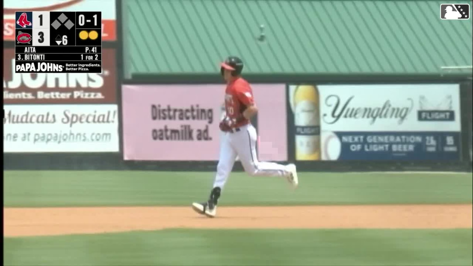 Eric Bitonti's second home run of the game | 06/01/2025 | Mudcats
