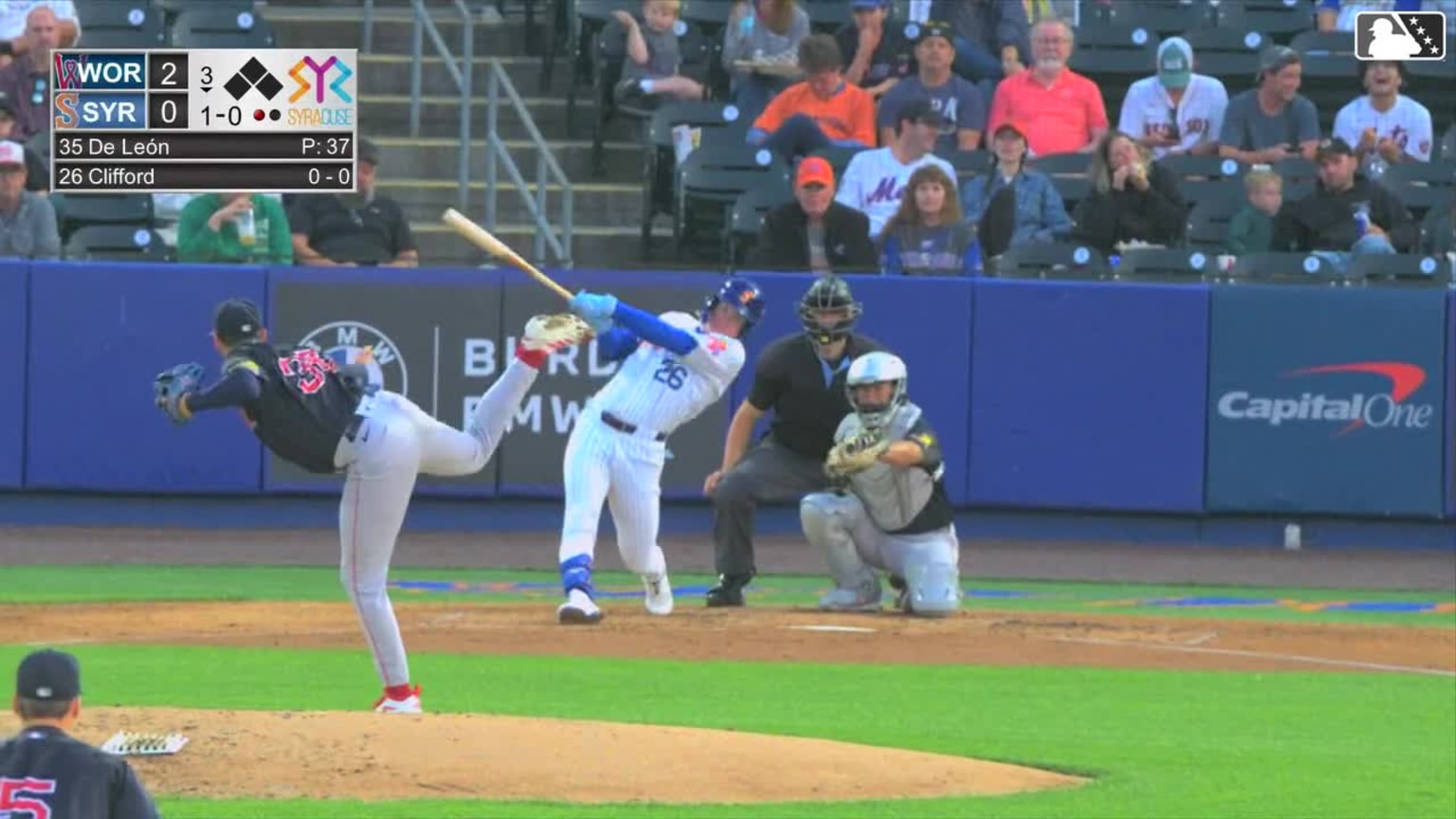 Ryan Clifford launches his 28th homer | 09/09/2025 | Mets