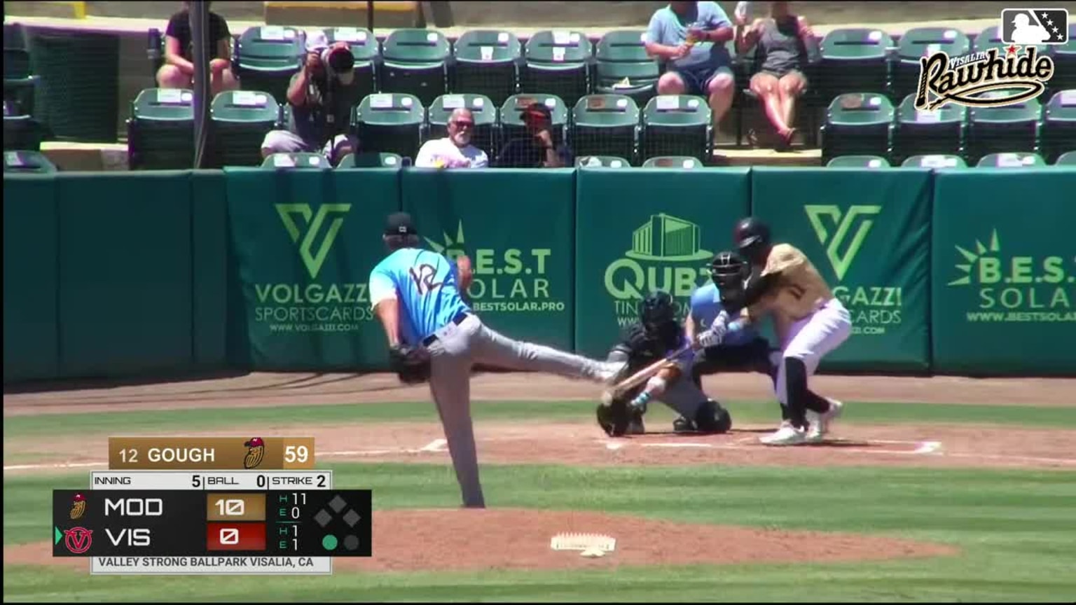 Tyler Gough's fifth strikeout | 06/16/2024 | MiLB.com