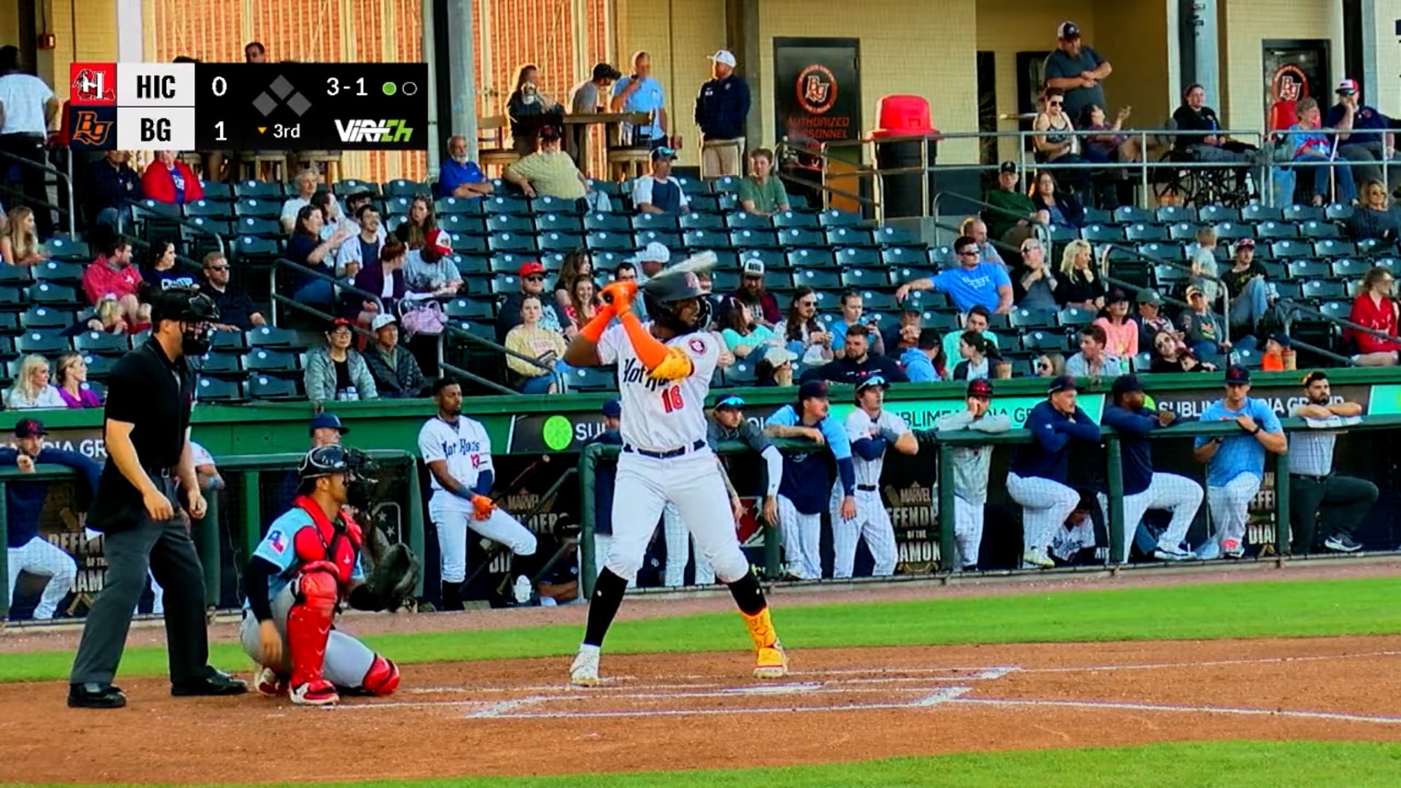 Caminero collects three hits | 05/10/2023 | Hot Rods