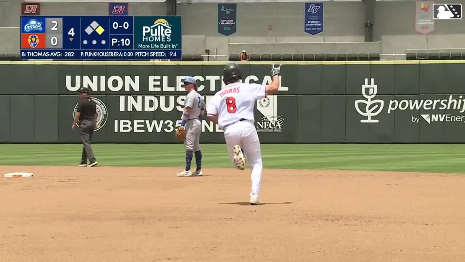 Colby Thomas' two-run home run | 06/01/2025 | MiLB.com