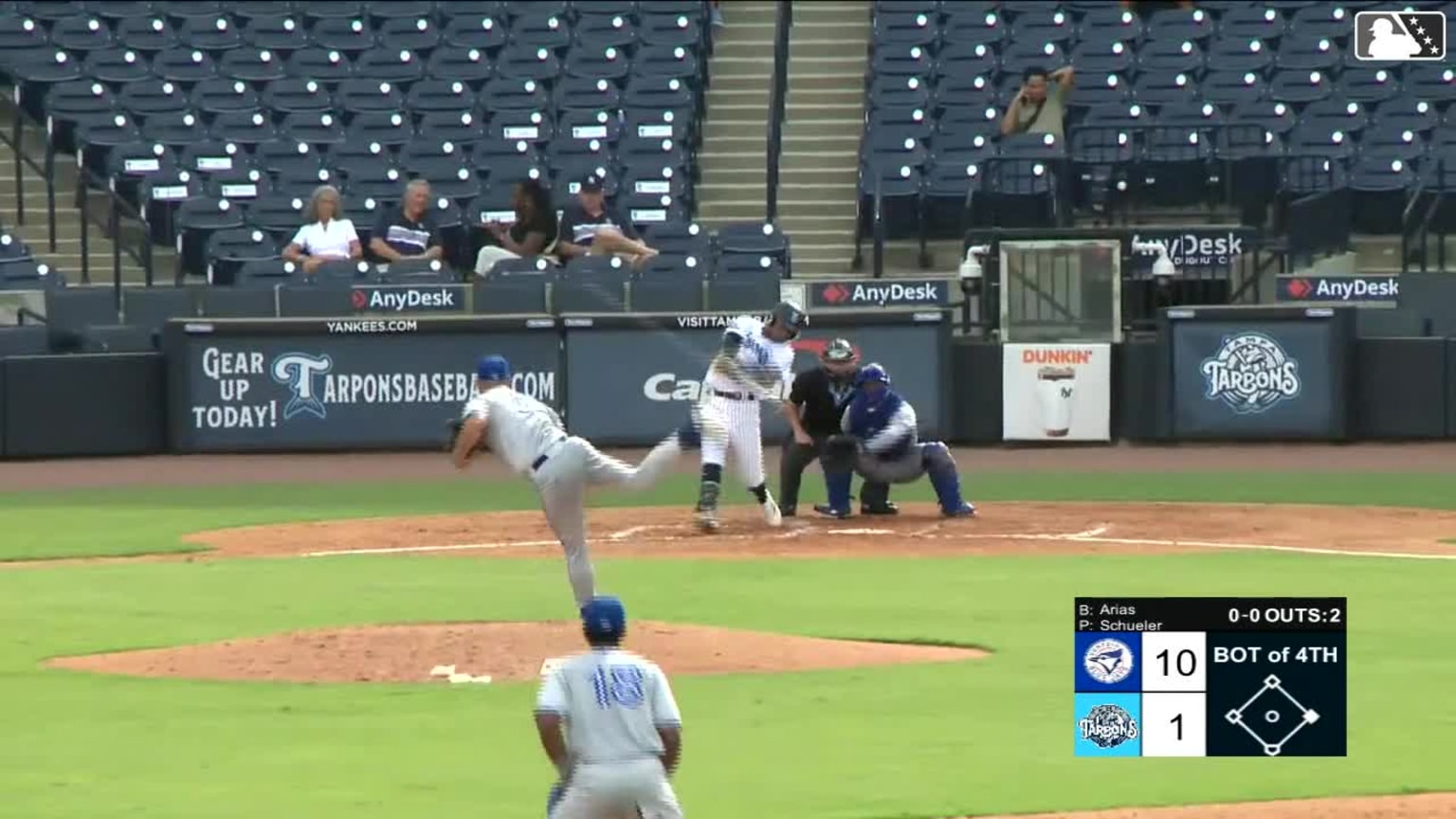 Roderick Arias' 13th homer of the season | 09/06/2024 | Tarpons