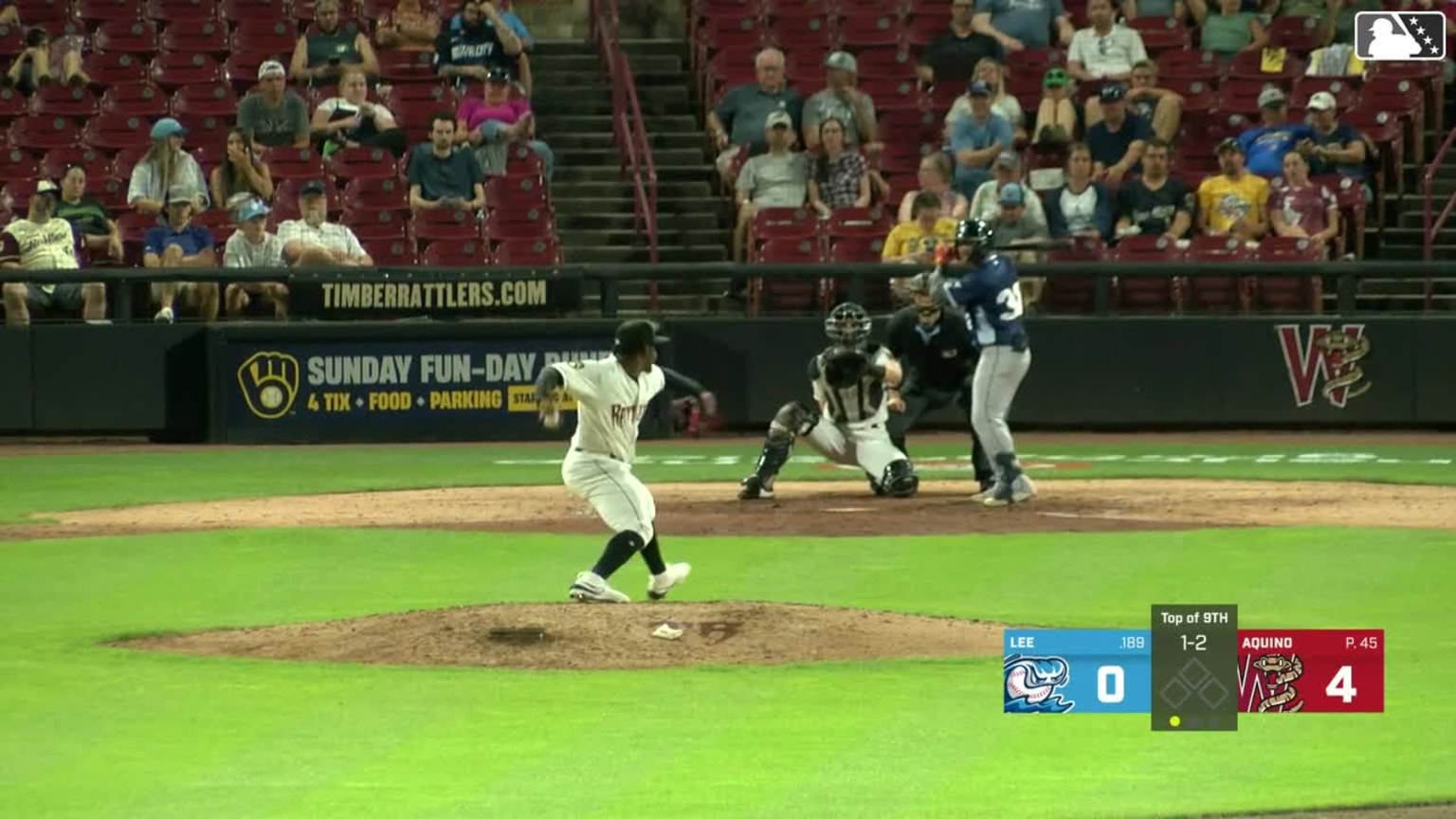 Patricio Aquino strikes out his fifth batter | 07/10/2024 | MiLB.com