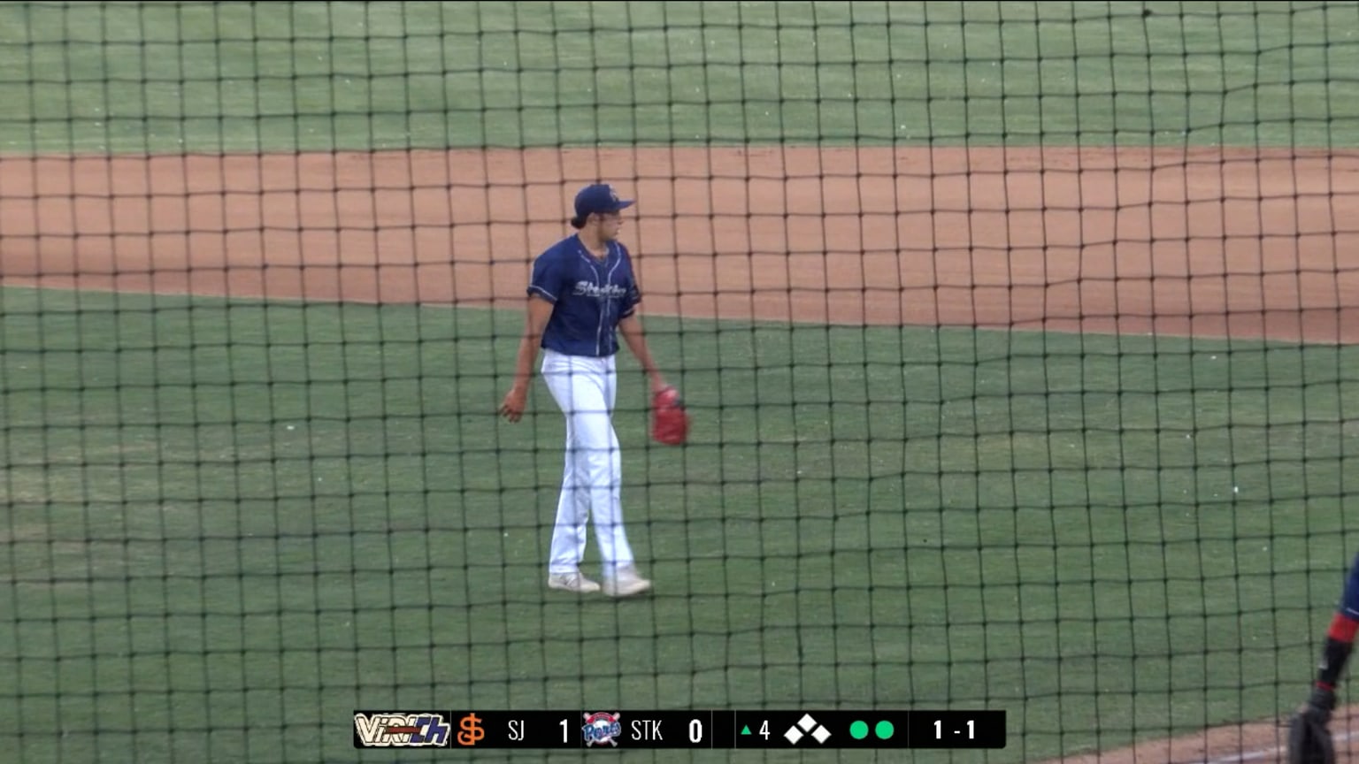 Steven Echavarria strikes out the side in the 4th | 07/06/2024 | Ports
