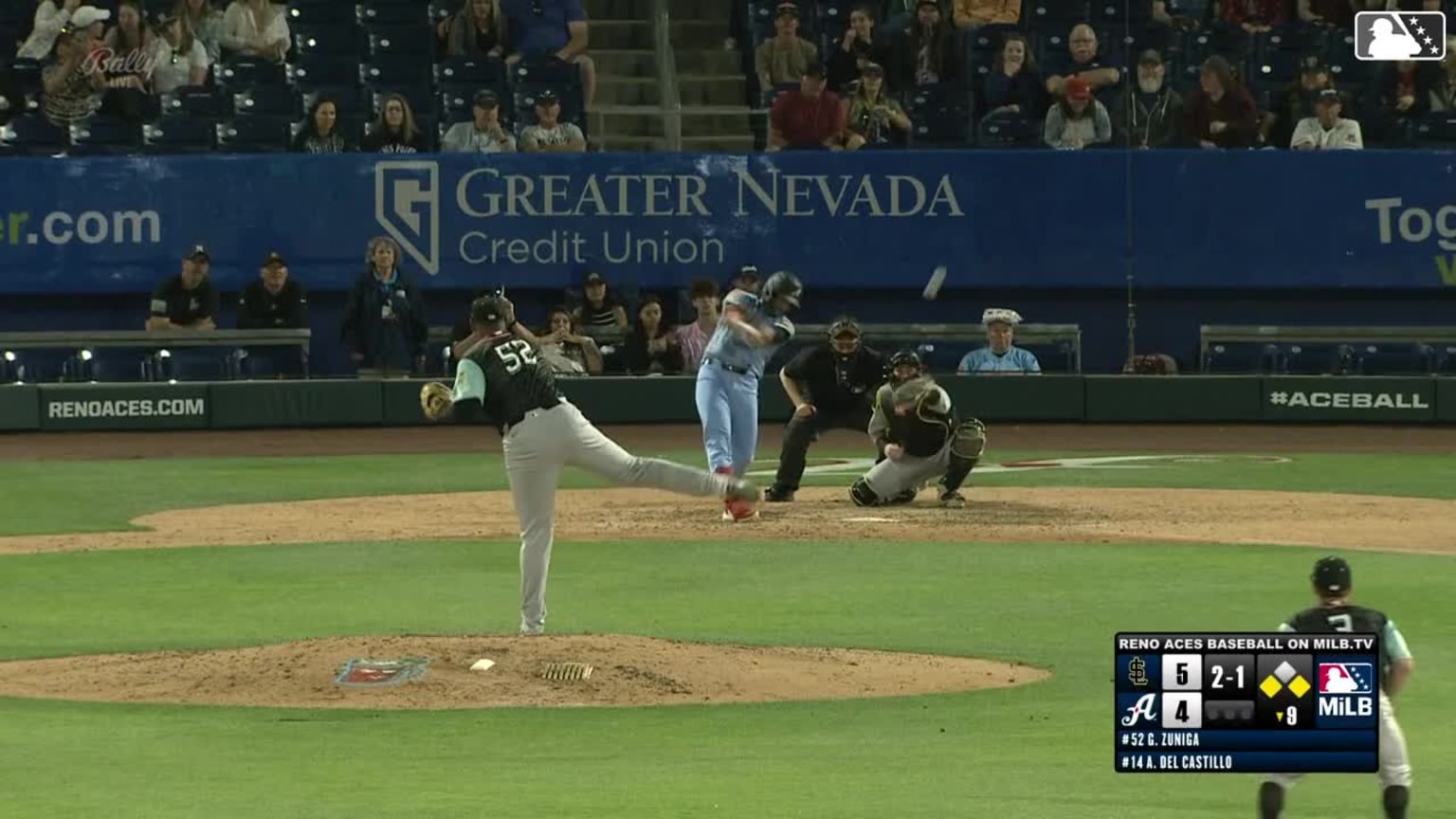 Adrian Del Castillo's walk-off double | 05/29/2024 | Aces