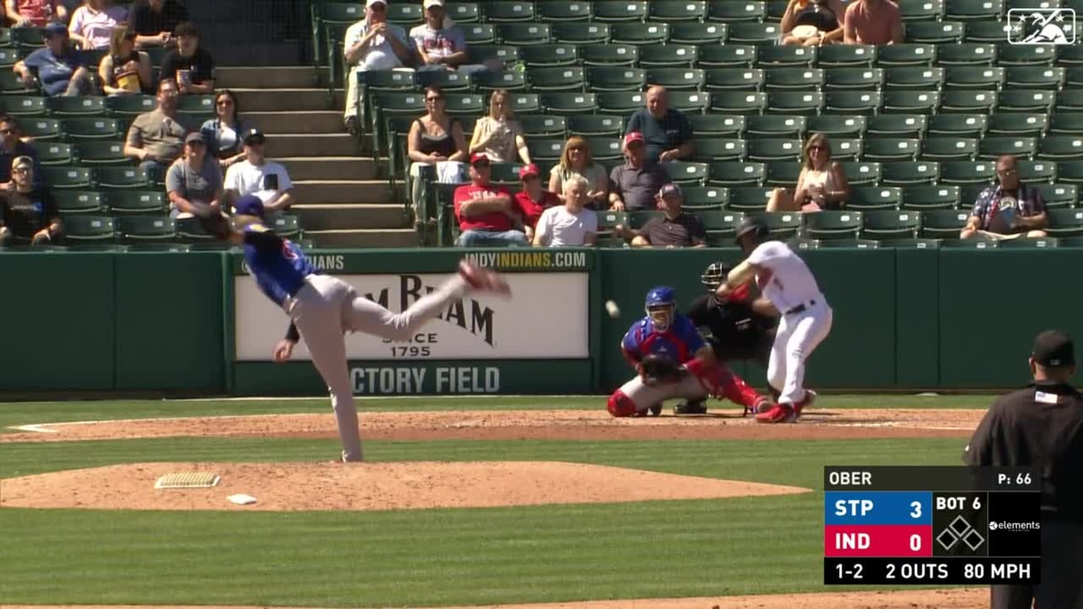 Ober finishes the 6th with a K | 04/12/2023 | Saints