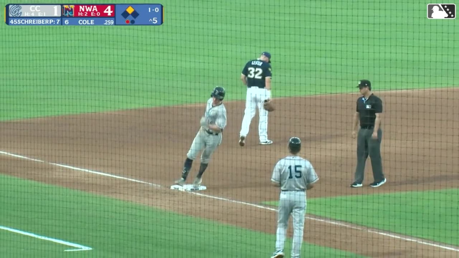 Zach Cole's eighth home run of the season | 08/18/2024 | Hooks