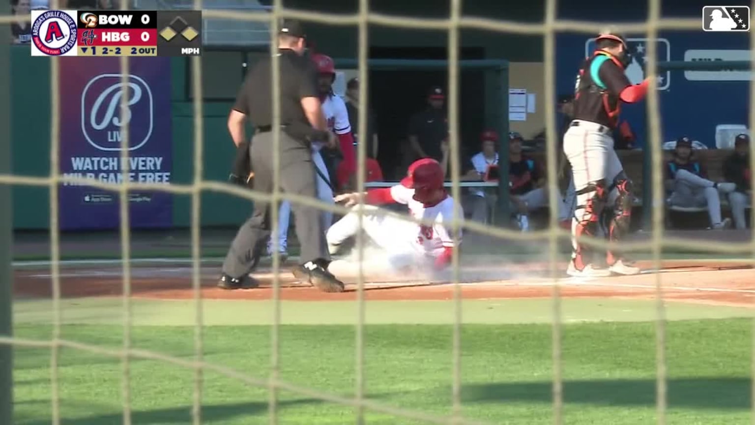 Crews, House execute a double steal for a run | 06/13/2024 | MiLB.com