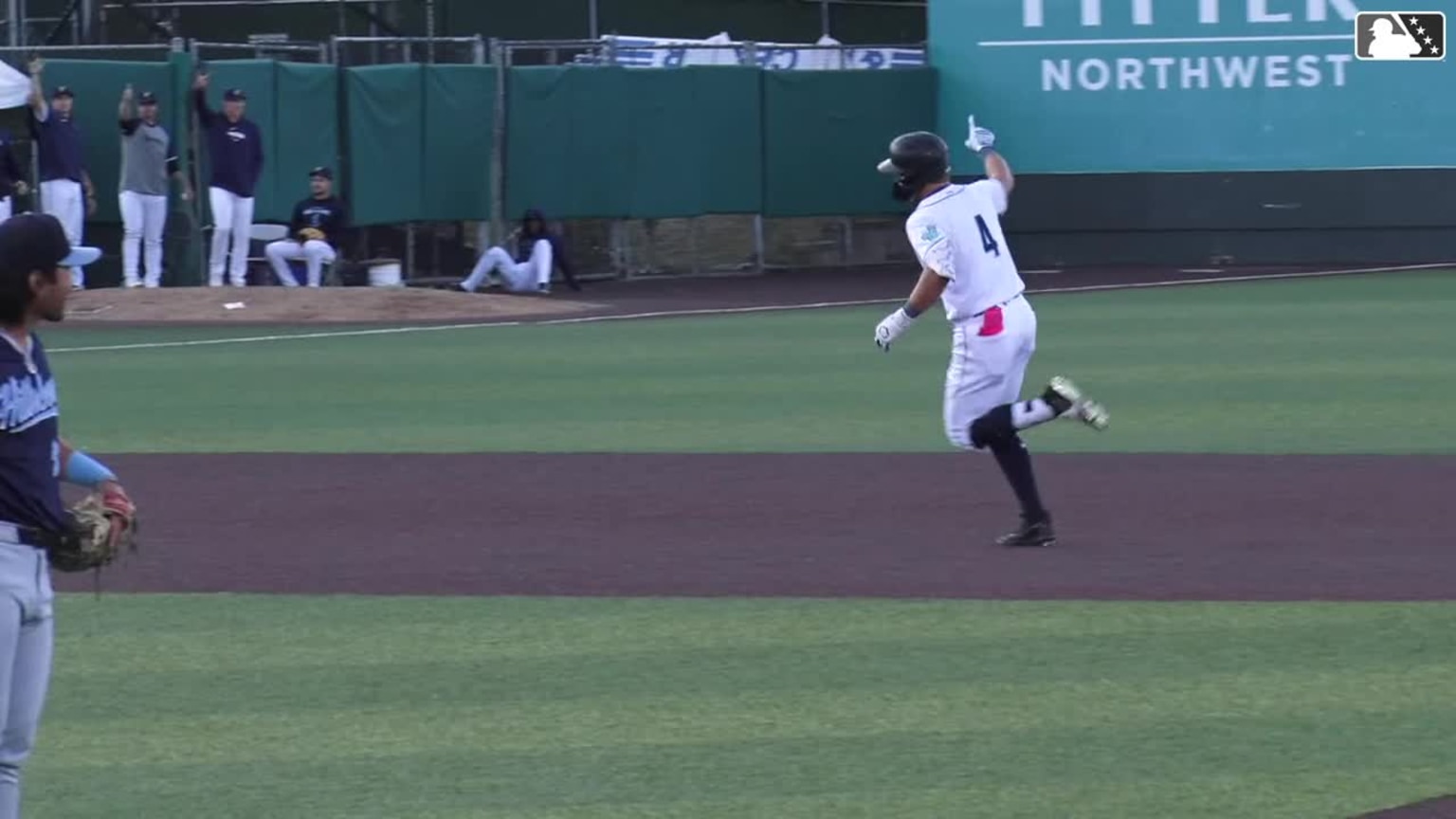 Jared Sundstrom's solo home run | 06/19/2024 | AquaSox