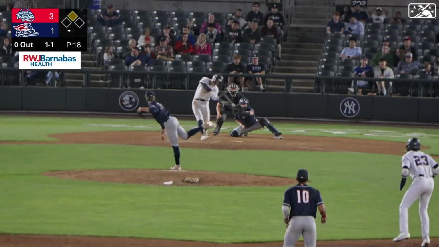 Sweeney hits a 2-run bomb | 06/23/2023 | Patriots