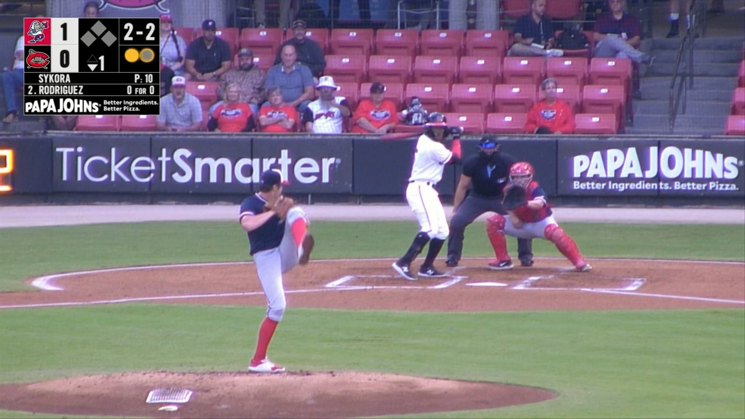 Travis Sykora racks up nine strikeouts | 09/13/2024 | Nationals