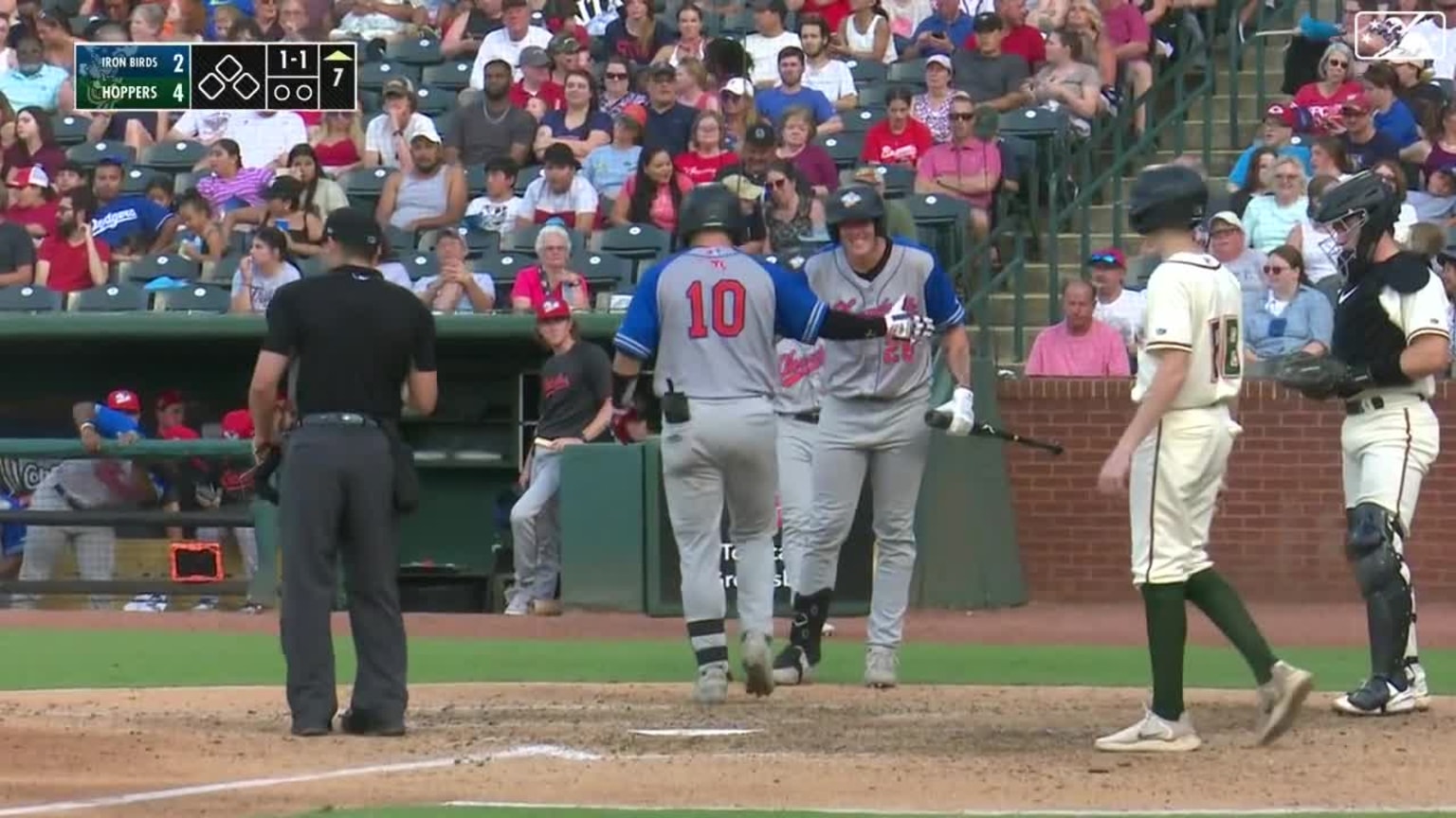 Silas Ardoin's second home run | 07/05/2023 | IronBirds
