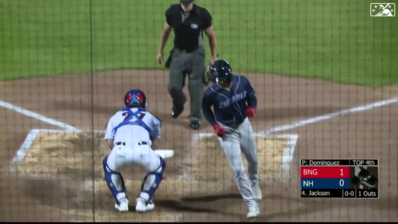 Jeremiah Jackson's solo home run | 08/25/2023 | Rumble Ponies