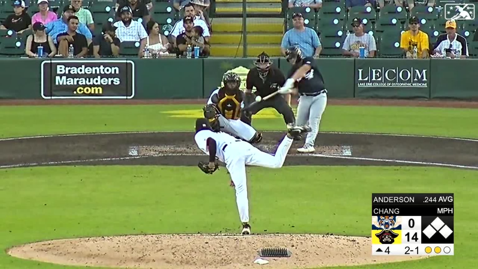 Max Anderson's second homer | 08/16/2023 | Flying Tigers