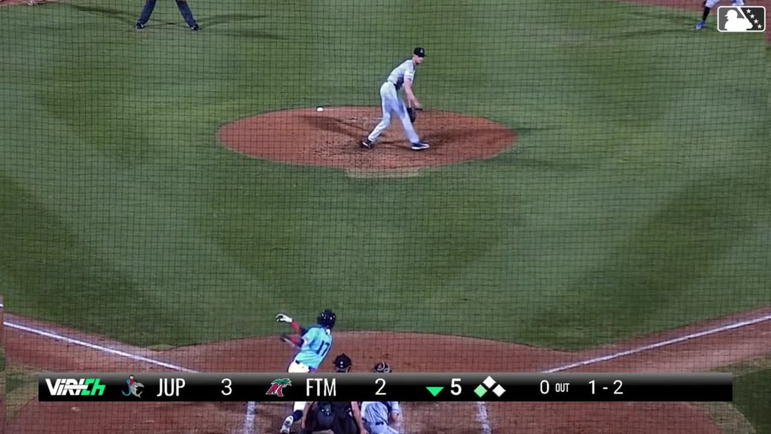 Brandon White strikes out his ninth batter | 04/19/2024 | Hammerheads