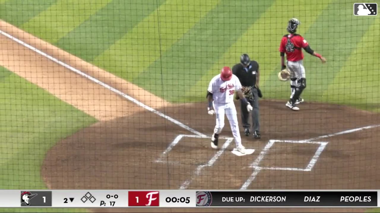 Jacob Walsh drills his first professional homer | 08/20/2025 | Nationals