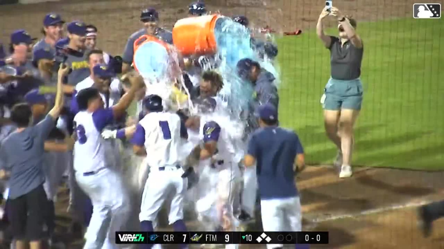 Brandon Winokur hits a walk-off homer | 08/28/2024 | Mighty Mussels
