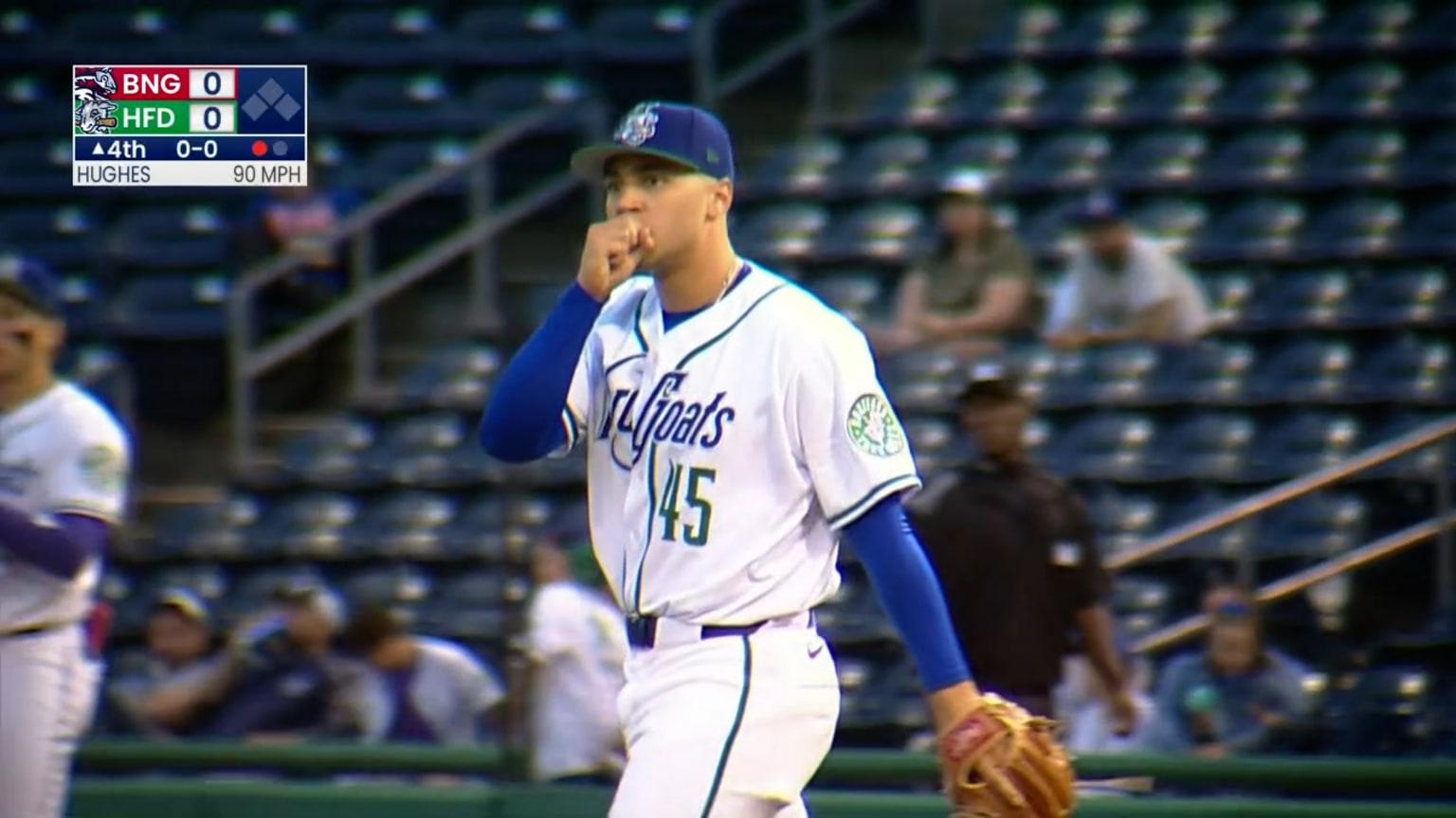 Gabriel Hughes' five no-hit innings | 05/14/2025 | Yard Goats