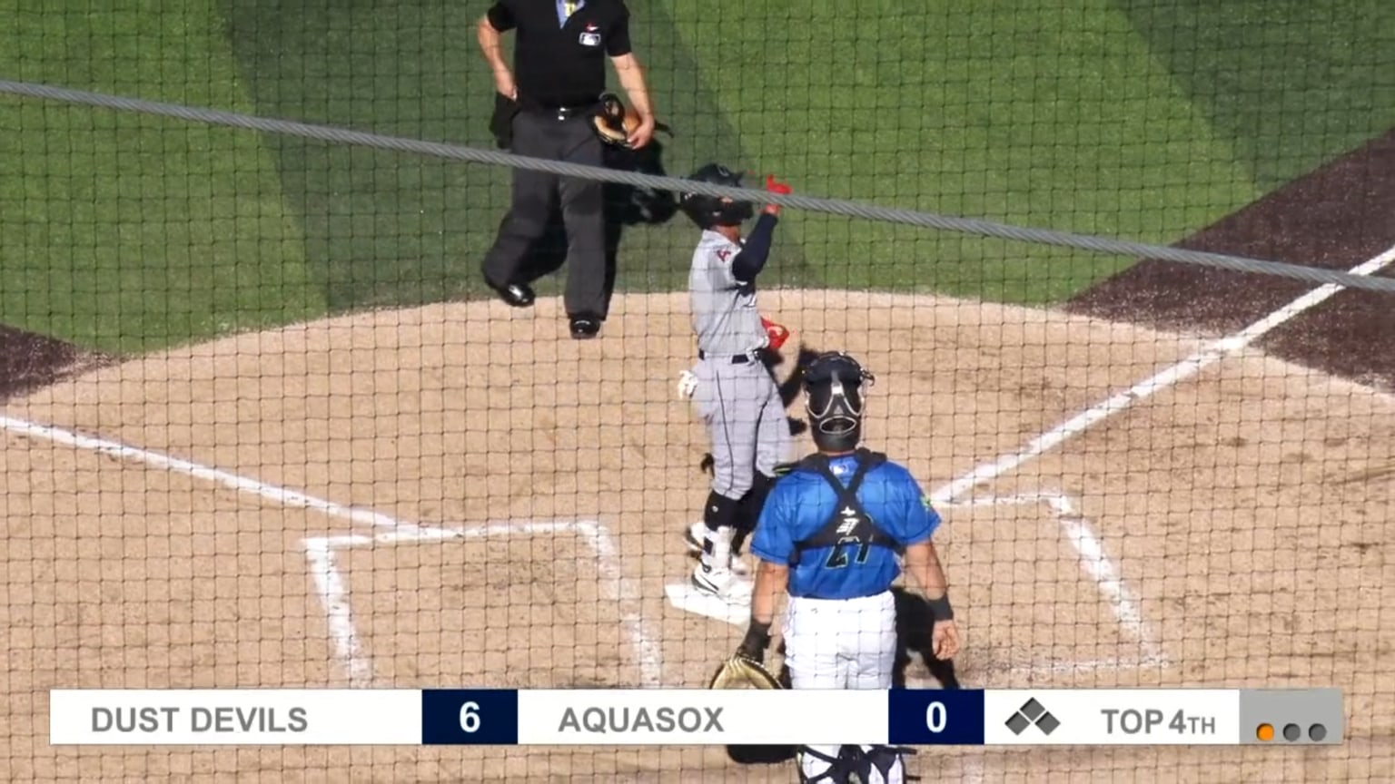 Adrian Placencia two-homer game | 08/14/2025 | Dust Devils