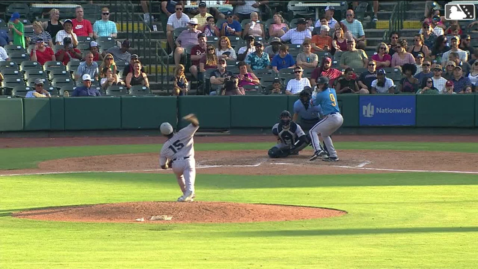 Emiliano Teodo's 11th strikeout of the game | 06/17/2024 | RoughRiders