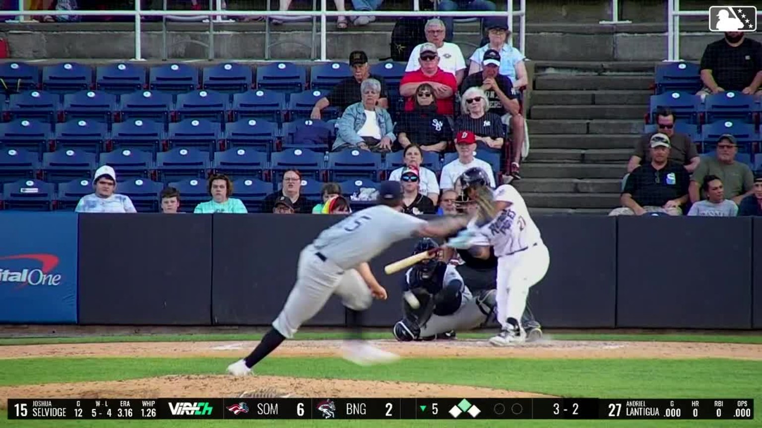 Yankees No. 10 prospect Brock Selvidge's ninth K | 06/14/2024 | Patriots