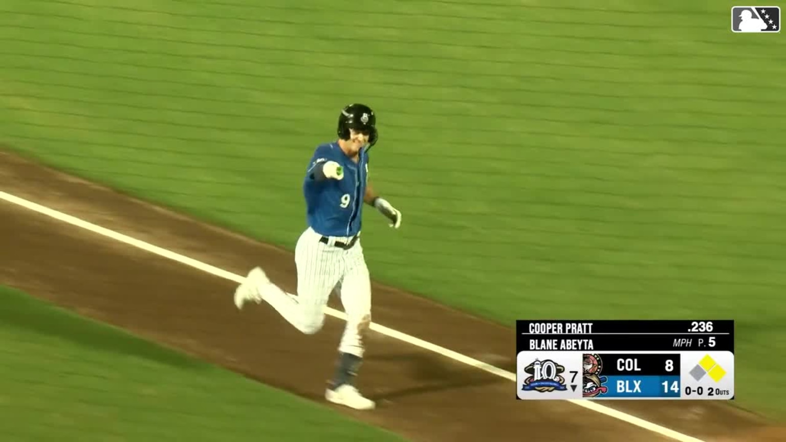Cooper Pratt's three-run homer | 08/15/2025 | MiLB.com