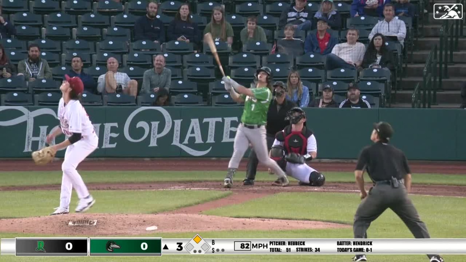 Austin Hendrick's 12th homer | 08/30/2023 | Dragons