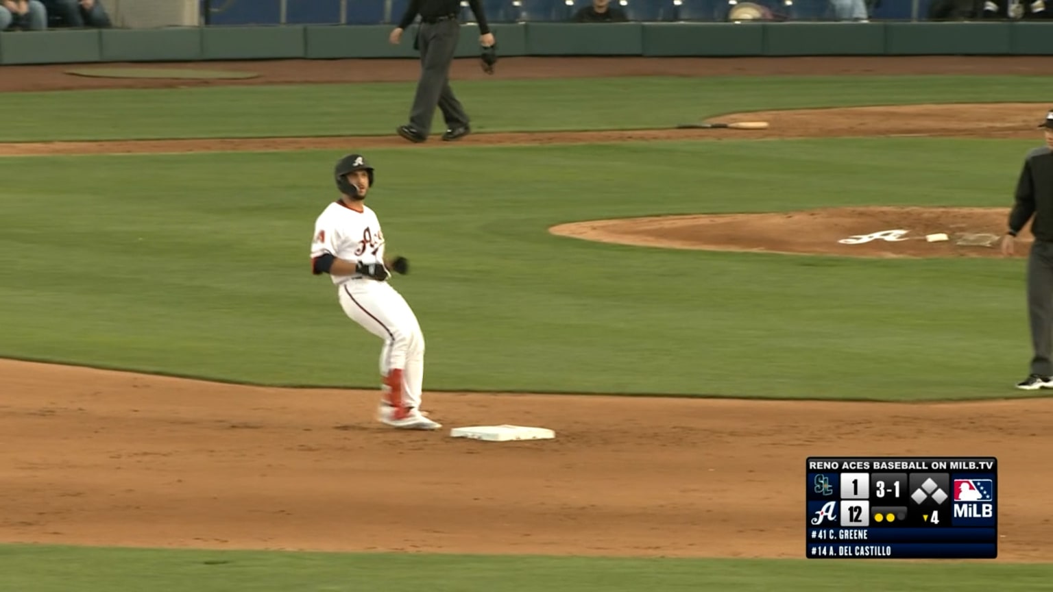 Adrian Del Castillo notches five hits and four RBI's | 04/25/2024 | Aces