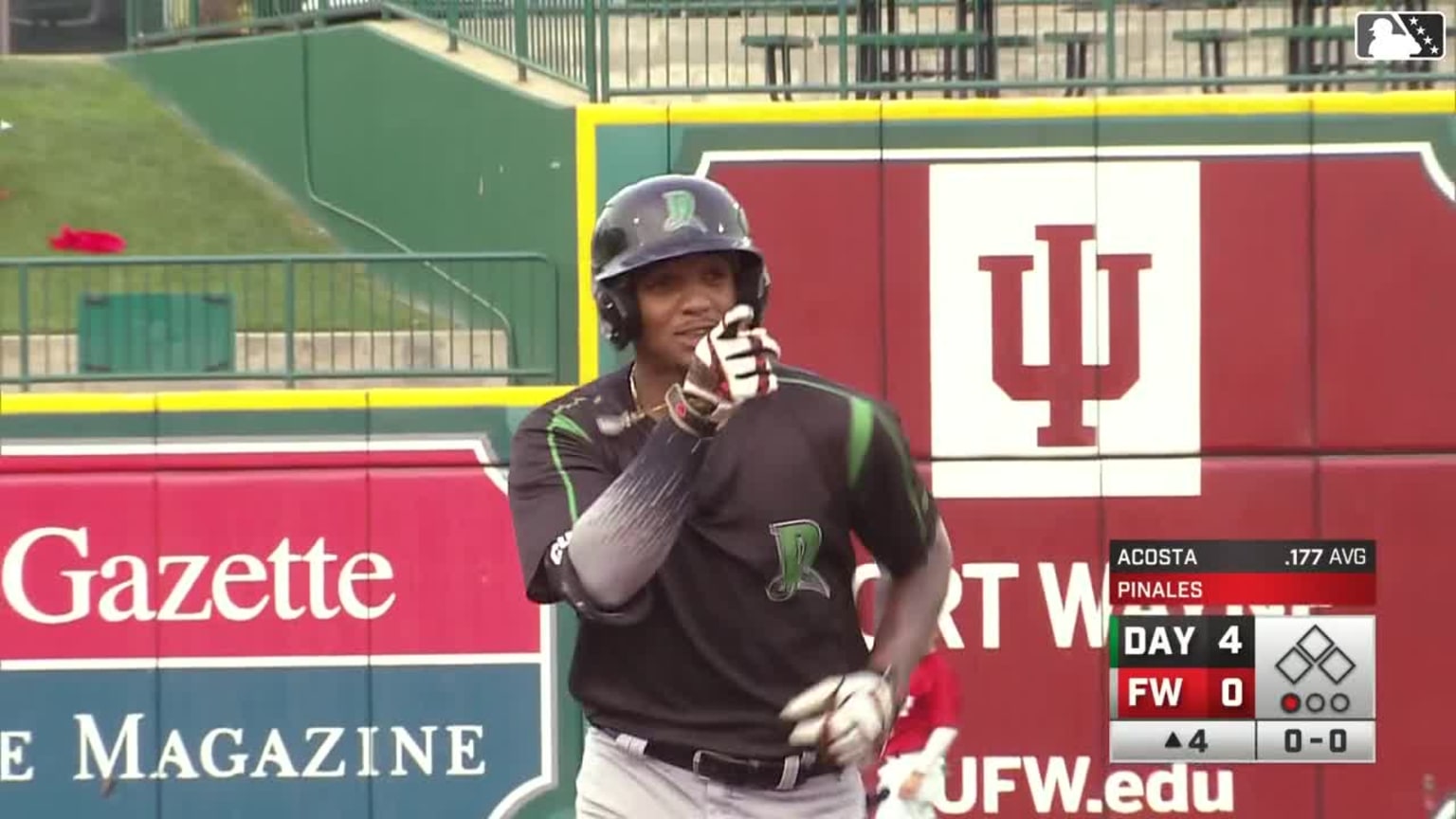 Victor Acosta's solo home run | 06/26/2024 | Dragons