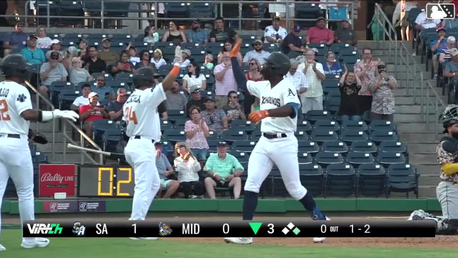 Denzel Clarke hits his fourth homer of the season | 06/07/2024 | MiLB.com