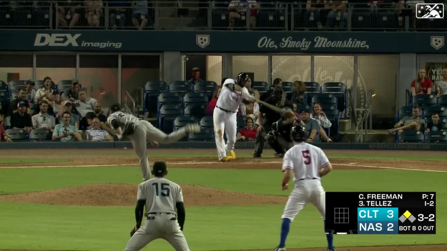 Rowdy Tellez's game-tying double | 08/18/2023 | Sounds Rowdy Tellez's game-tying double | 08/18/2023 | Sounds