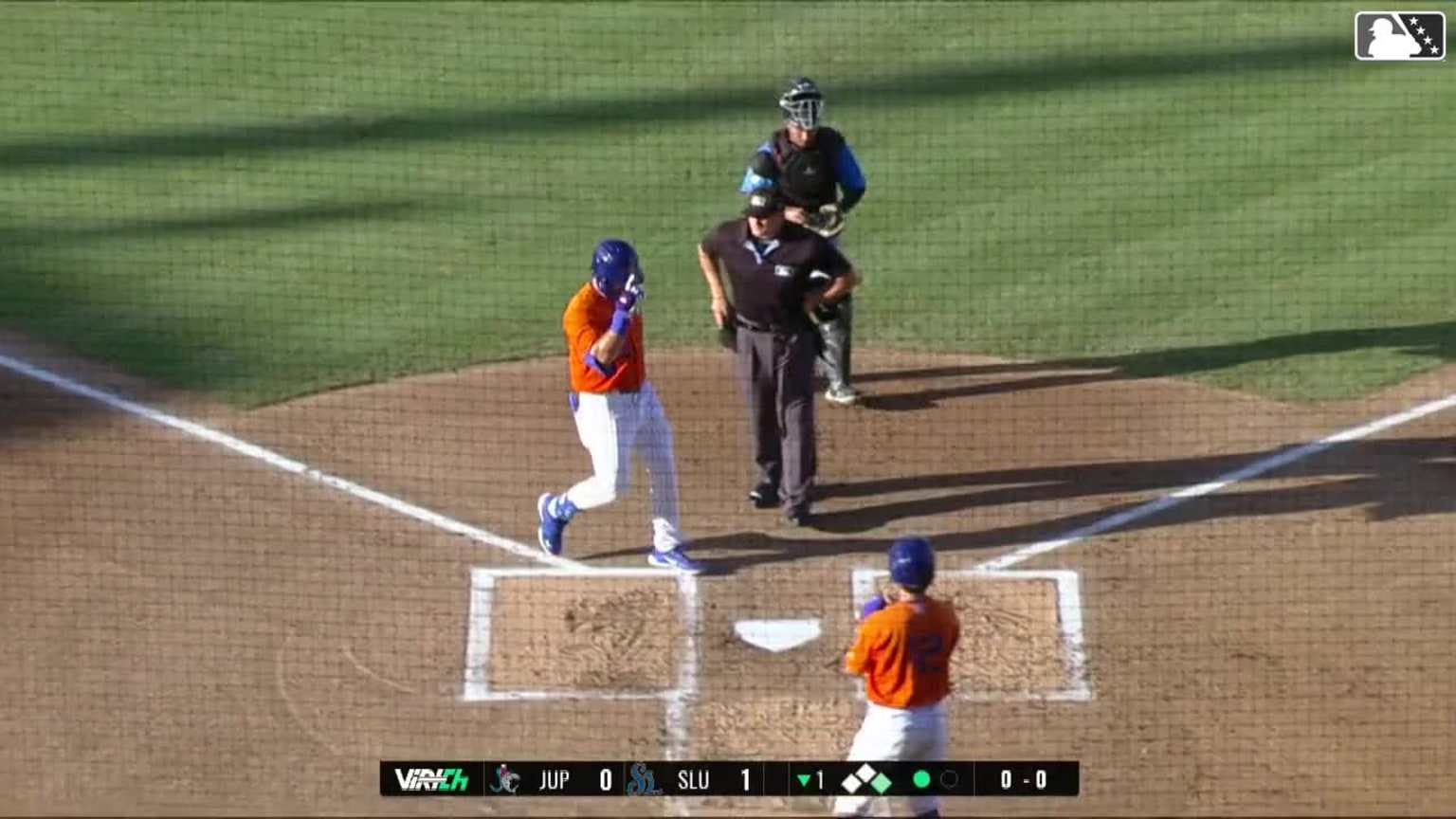 Corey Collins' first professional home run | 08/31/2024 | Mets