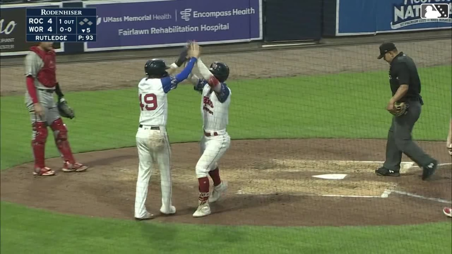 Matthew Lugo launches his first Triple-A homer | 06/06/2024 | Red Sox