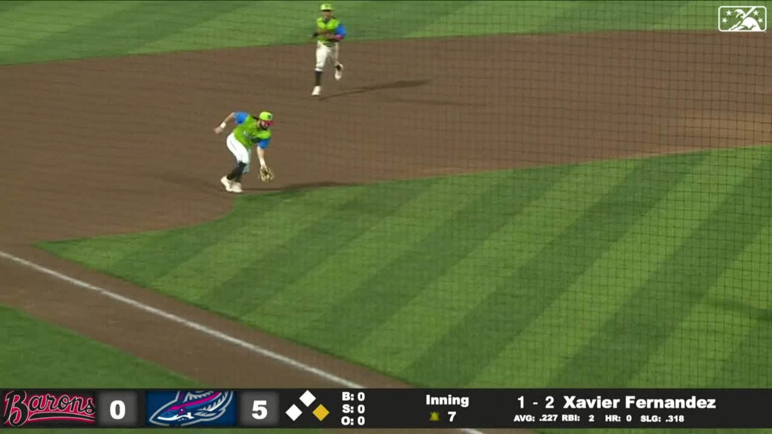 Joe Rizzo's sweet throw on run | 04/21/2023 | MiLB.com