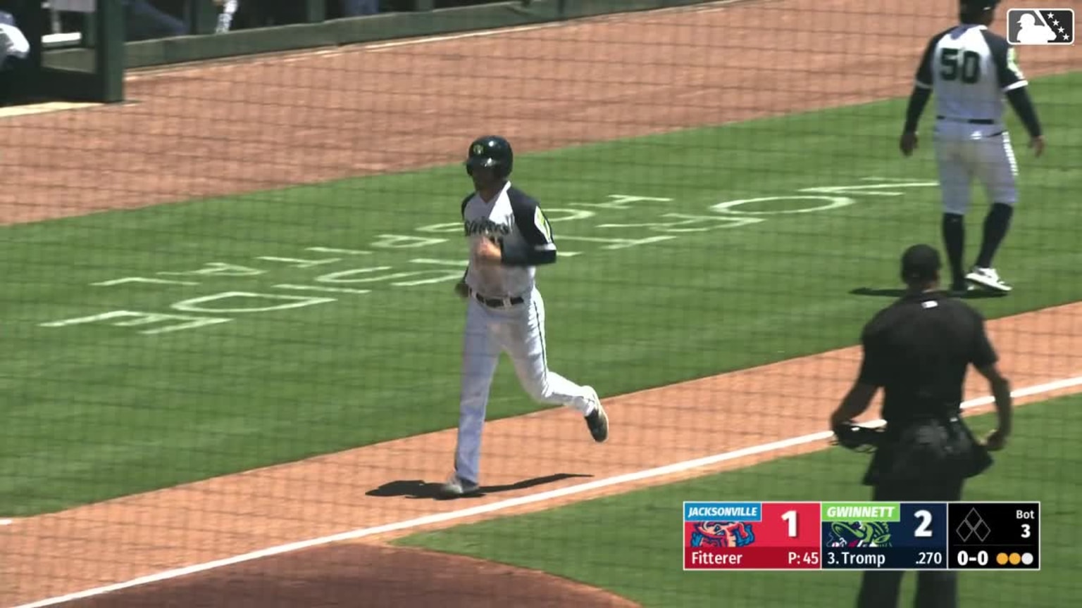 Drake Baldwin's 10th home run | 07/10/2024 | Trash Pandas