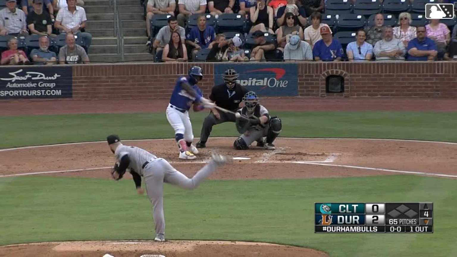 Ronny Simon hits a solo homer | 06/13/2024 | MiLB.com