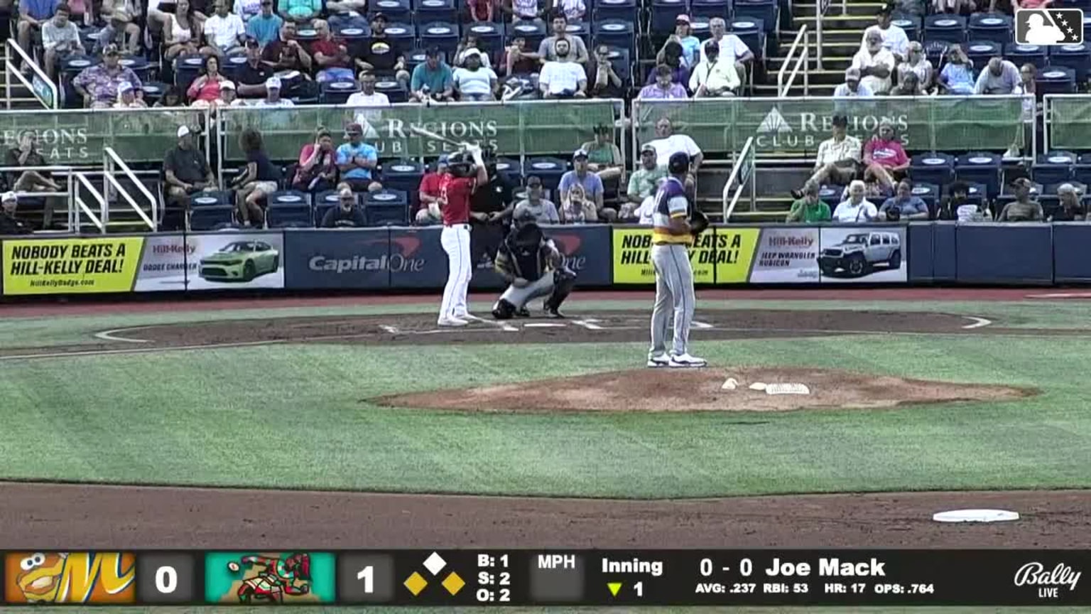 Joe Mack's three-run home run | 08/15/2024 | MiLB.com