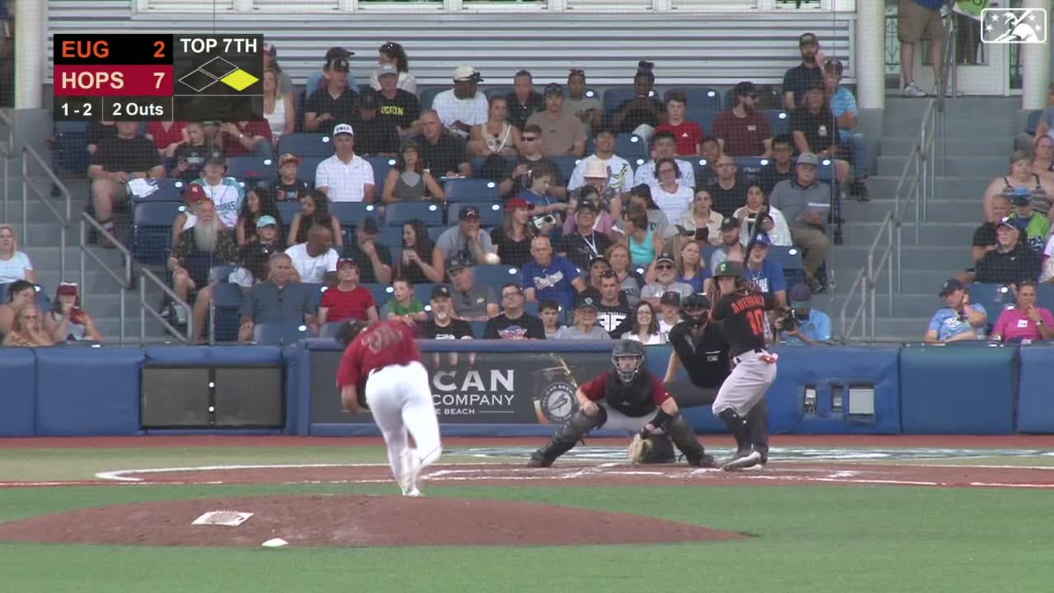 Dylan Ray's seventh strikeout | 07/22/2023 | Hops