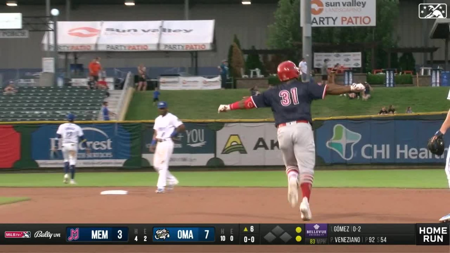 Moises Gómez's 11th home run | 05/31/2023 | Redbirds